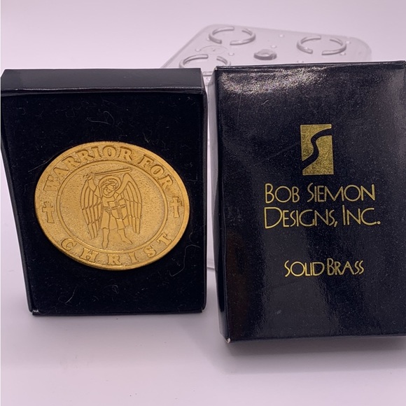 Accents | Vintage Bob Siemon Designs Beautiful Warrior For Christ Solid ...